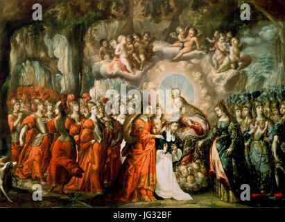 Lactación de Santo Domingo Stock Photo - Alamy