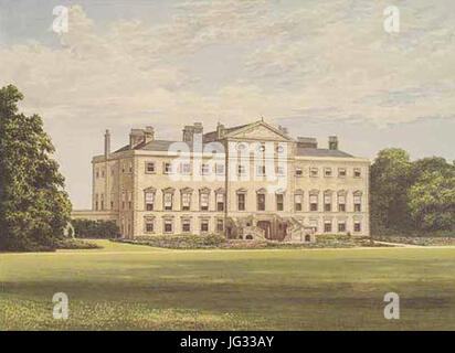 Lathom House country house Lathom Lancashire England UK mansion Stock ...