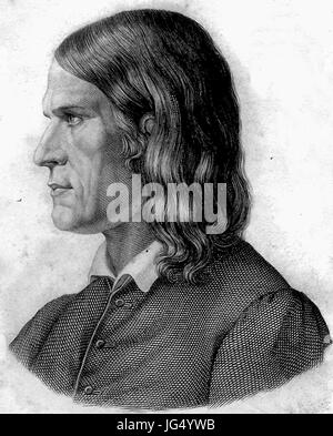 Portrait of Friedrich Rückert Stock Photo - Alamy
