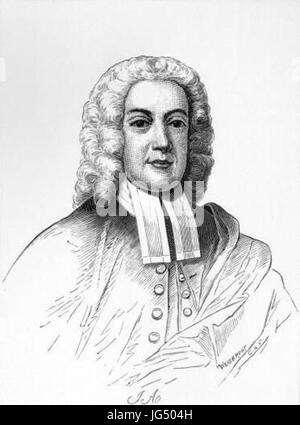 Portrait of Thomas Prince, 1736 Stock Photo - Alamy