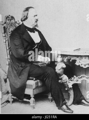 Prince Adalbert of Bavaria (1828 - 1875), a portrait in the uniform of ...