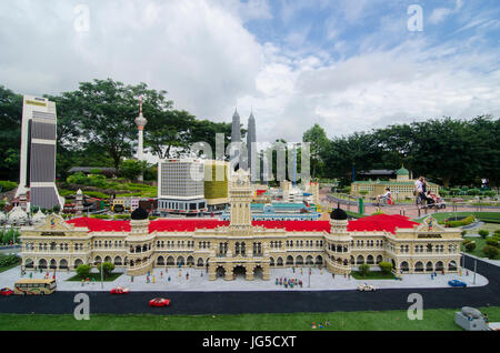 The Sultan Abdul Samad Building, build 1897 in Mughal architecture, in ...