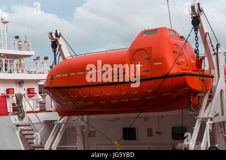 TEMPSC on Chinese cruise ship Stock Photo - Alamy