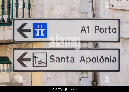 Porto Portugal Signs of famous Port Wine producers line the promenade ...