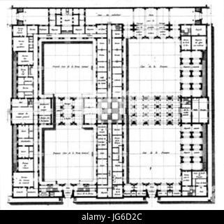 Projet pour le siège de la Ferme générale Stock Photo - Alamy