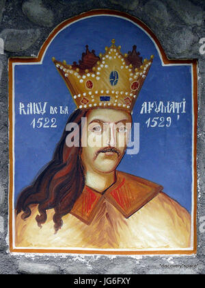 The portrait 'Radu V de la Afumati' captures the Romanian ruler's ...