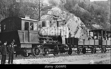 Südvarangen NSB Type 36 1925 Fotograf unbekannt NJK Sammlung Stock ...