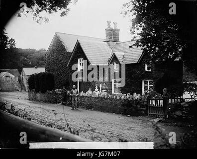 The mill, Pumsaint Stock Photo - Alamy