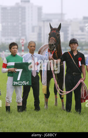 Aichi, Japan. 2nd July, 2017. Shining Lei (Yuichi Kitamura) Horse ...