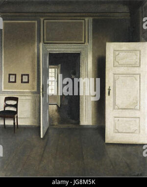 Vilhelm HammershøI- Interior Strandgade 30 1901 Stock Photo - Alamy