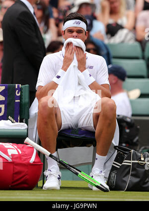 Jan-Lennard Struff during his match against Felix Auger-Aliassime on day four of the 2025 ...
