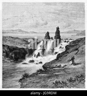 Felou waterfalls, Mali Stock Photo - Alamy