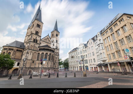 Bonn Minster or Bonner Munster Roman Catholic church Romanesque architecture building and ...