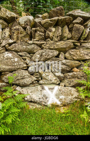 After a powder oil explosion 1869 wheel and harness found by this wall ...