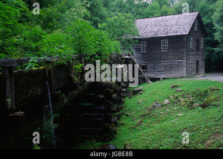 Mingus Mill. a historic grist mill built in 1886 in Great Smoky ...