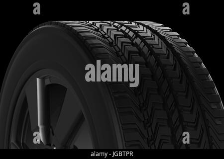 3d rendering black tire texture or tread pattern background Stock Photo - Alamy