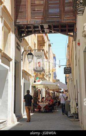 Valletta's historic and vibrant Strait Street, the most famous street ...