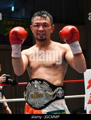 Tokyo, Japan. 30th June, 2017. Daisuke Sakamoto (JPN) Boxing : Daisuke ...