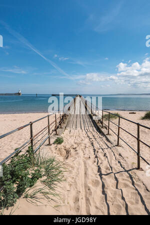Blyth Pier Northumberland england Stock Photo - Alamy