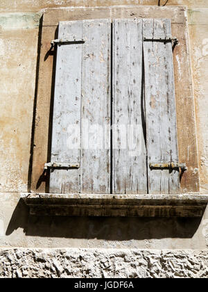 rustic window shutters, Venice Stock Photo - Alamy
