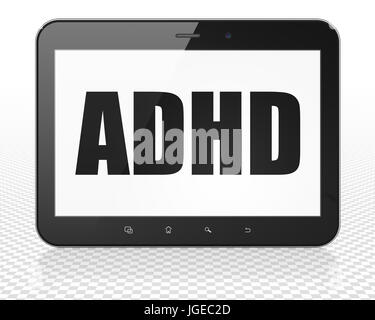 Health concept: ADHD on computer keyboard background Stock Photo - Alamy