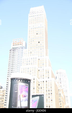 Nelson Tower, Times Square, New York, United States Stock Photo - Alamy
