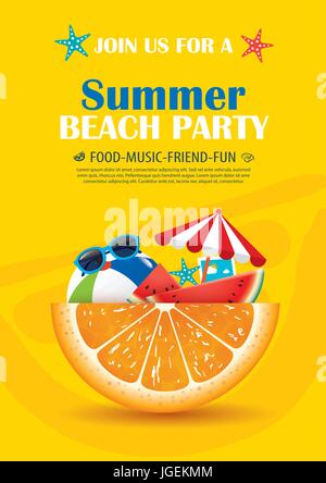 Pool party vintage poster. Invitation template. Vector illustration ...