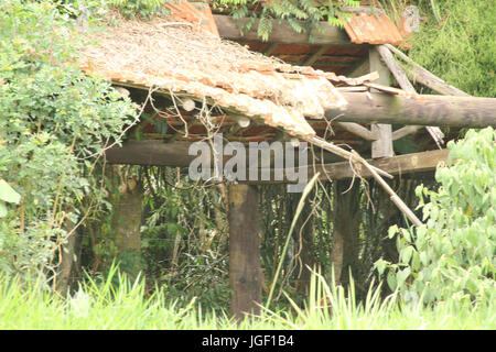 Roof, wood, suburbs, 2014, Capital, São Paulo, Brazil Stock Photo - Alamy