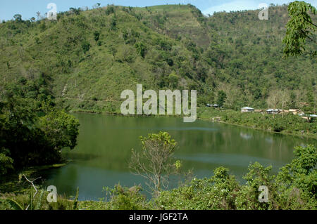 Beautiful Boga Lake at Ruma in Bandarban hill district. Bangladesh ...