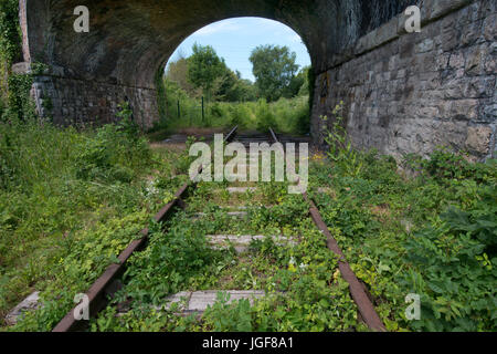 Portishead Railway line from Bristol, this section from Pill to Stock ...