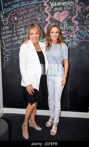Esther Rantzen in the Childline offices in Londonpic David Sandison 26 ...