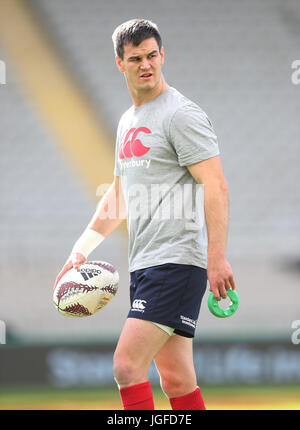 British and Irish Lions Jonny Sexton during the kickers session at Eden ...