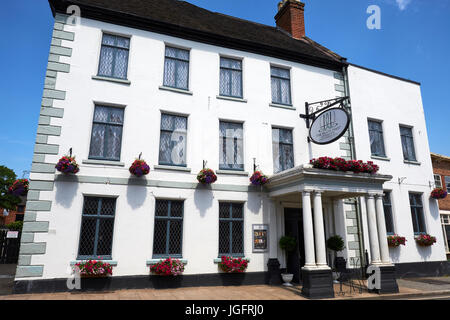 The White Hart public house and hotel, Exeter, Devon, UK Stock Photo ...