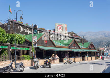 Resort centre, Dimokratias Street, Malia, Heraklion Region, Crete ...