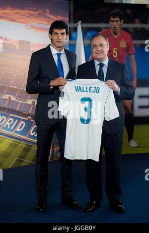 The soccer playerJesus Vallejo of Real Madrid in Madrid on Friday 7th ...