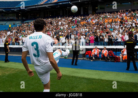 The soccer playerJesus Vallejo of Real Madrid in Madrid on Friday 7th ...