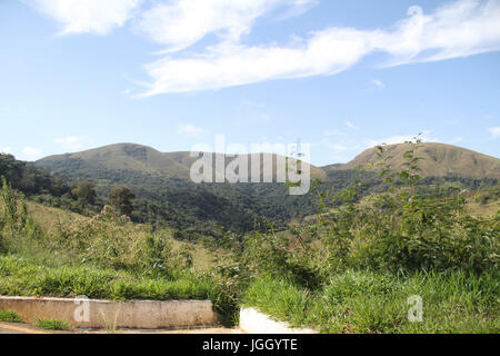 Landscape, Highway MGC 354, 2016, Lavras, Minas Gerais, Brazil Stock ...