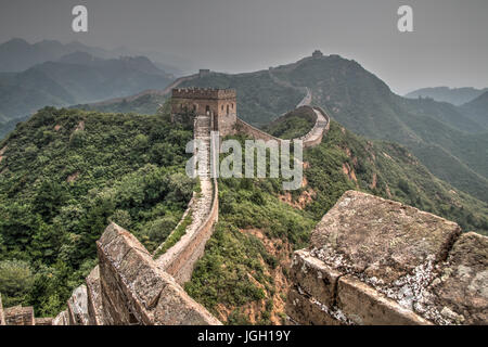 Great Wall of Jinshanling Stock Photo - Alamy