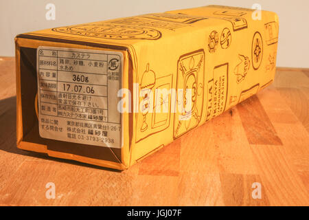 fukusaya castella cake Stock Photo - Alamy