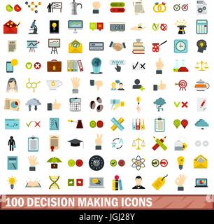 Decision making icons for yes and no voting. Vector illustration ...