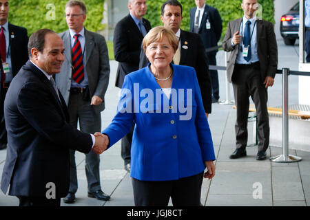 Abd al-Fattah as Sisi - Treffen der dt. Bundeskanzlerin mit dem ...