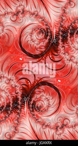 Abstract textured swirl pattern. Bold, colorful 3D illustration Stock ...