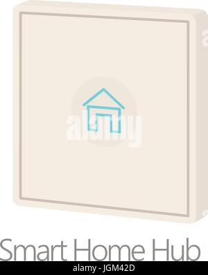 technology smart home hub cartoon vector illustration Stock Vector ...