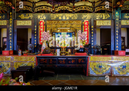 Altar At Cheng Hoon Teng Temple, Melaka, Malaysia Stock Photo: 23213816 ...
