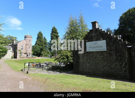 Cafe Byzantium Monikie Country Park Angus Scotland July 2017 Stock ...