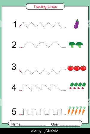 follow the lines with your pencil Stock Vector Image & Art - Alamy