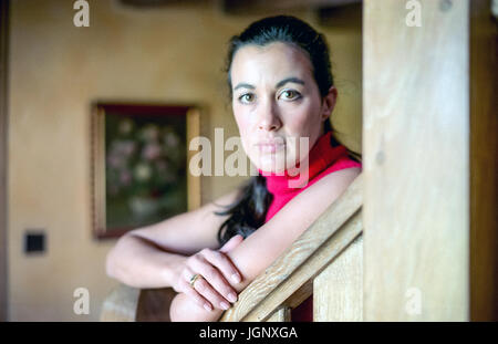 Author Polly Samson at home in Sussex Stock Photo - Alamy