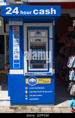 24 hour ATM Bank teller machine in San Francisco California USA Stock ...