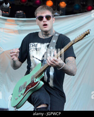Johnny Stevens of Highly Suspect during Summerfest Music Festival at ...