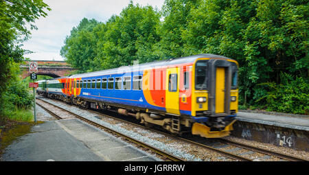 Elton & Orston Station on the Nottinghamshire and Leicestershire border ...